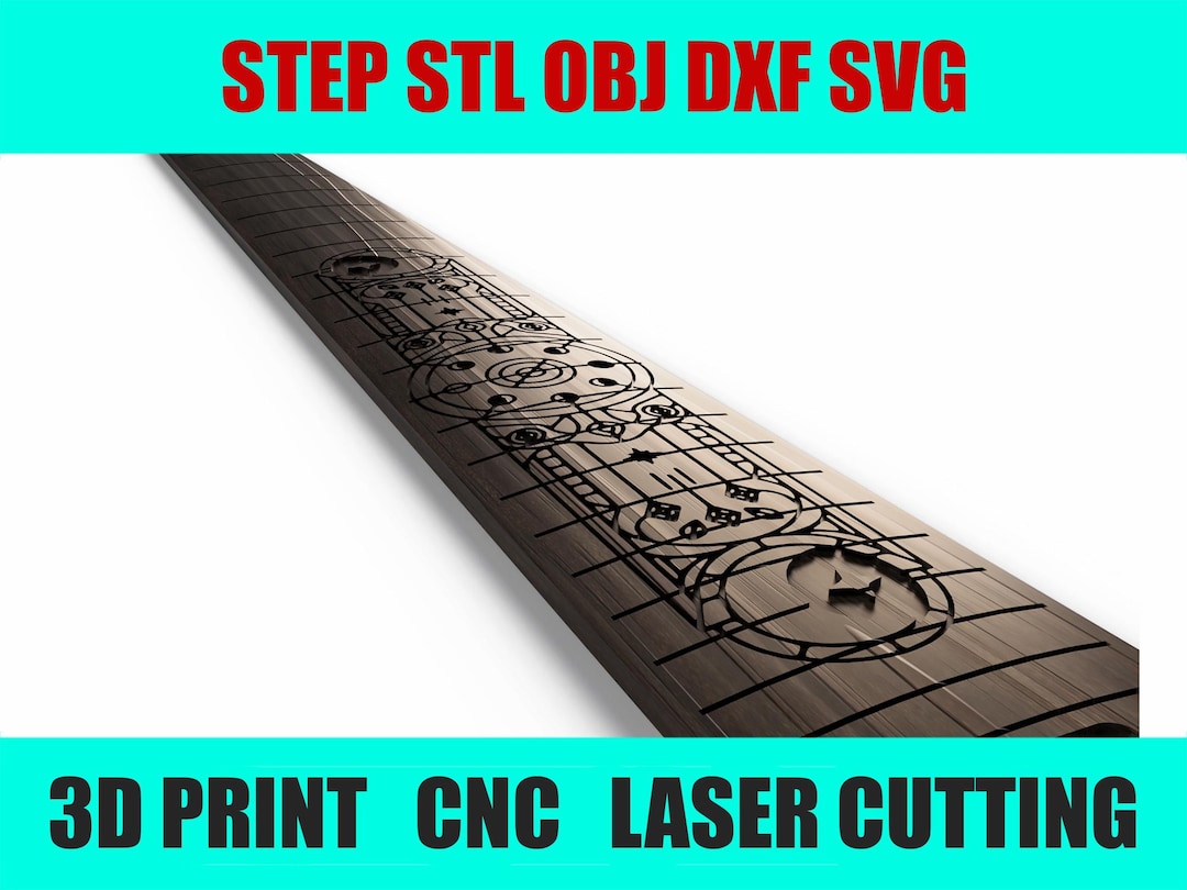 Guitar Fretboard Inlay Cover (mystic Pattern) - Etsy