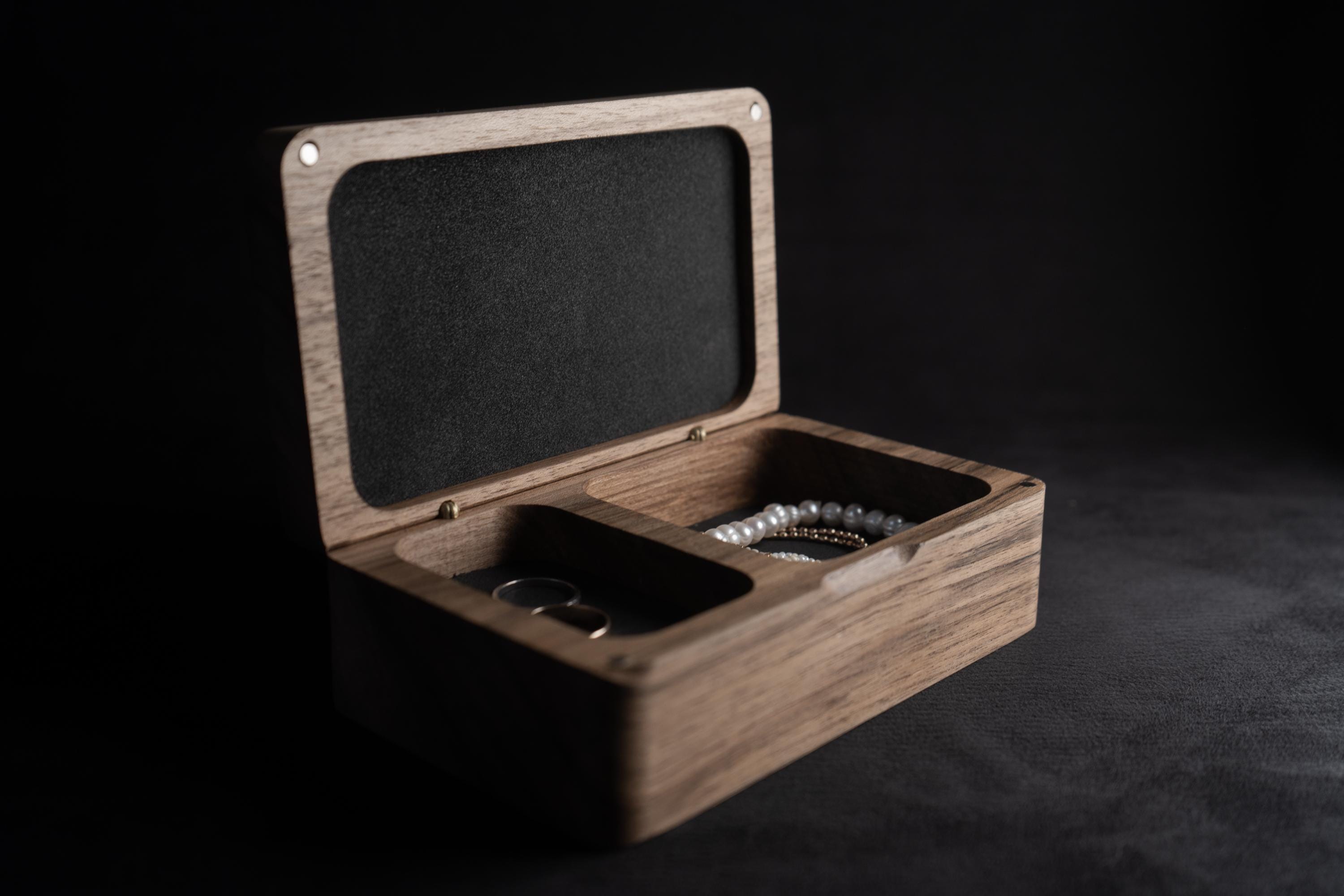 Jewelry Box With Lid | STL File for 3D Printing | Two-compartment ...