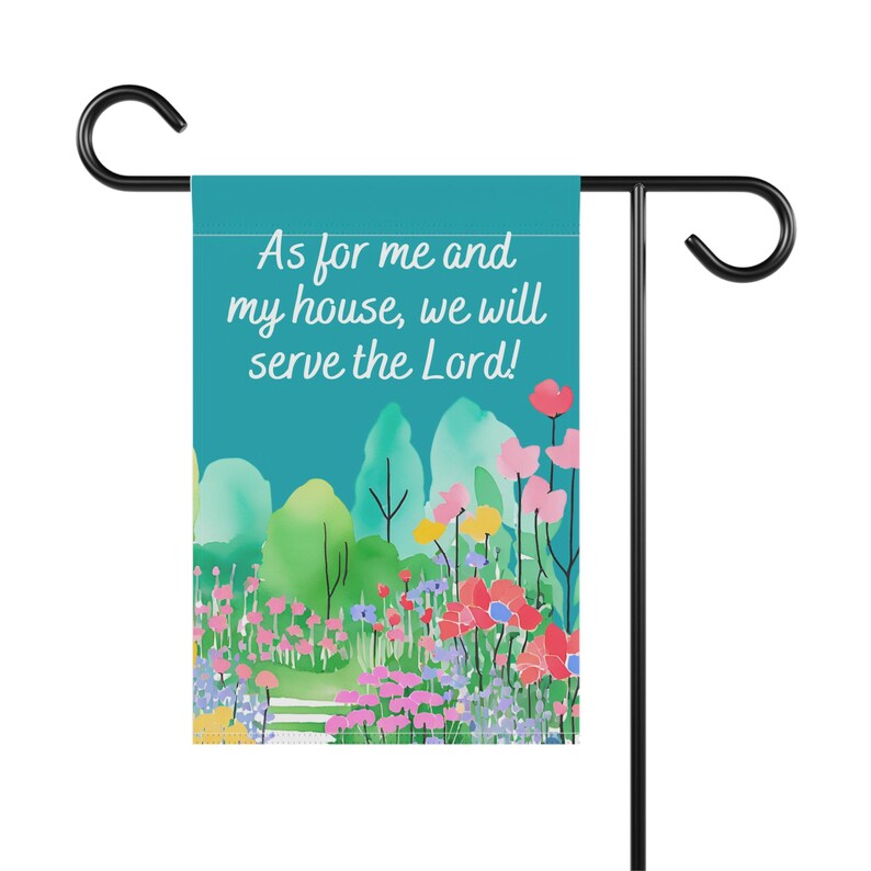 Christian Scripture Garden & House Banner Flag 12 X18 - Etsy