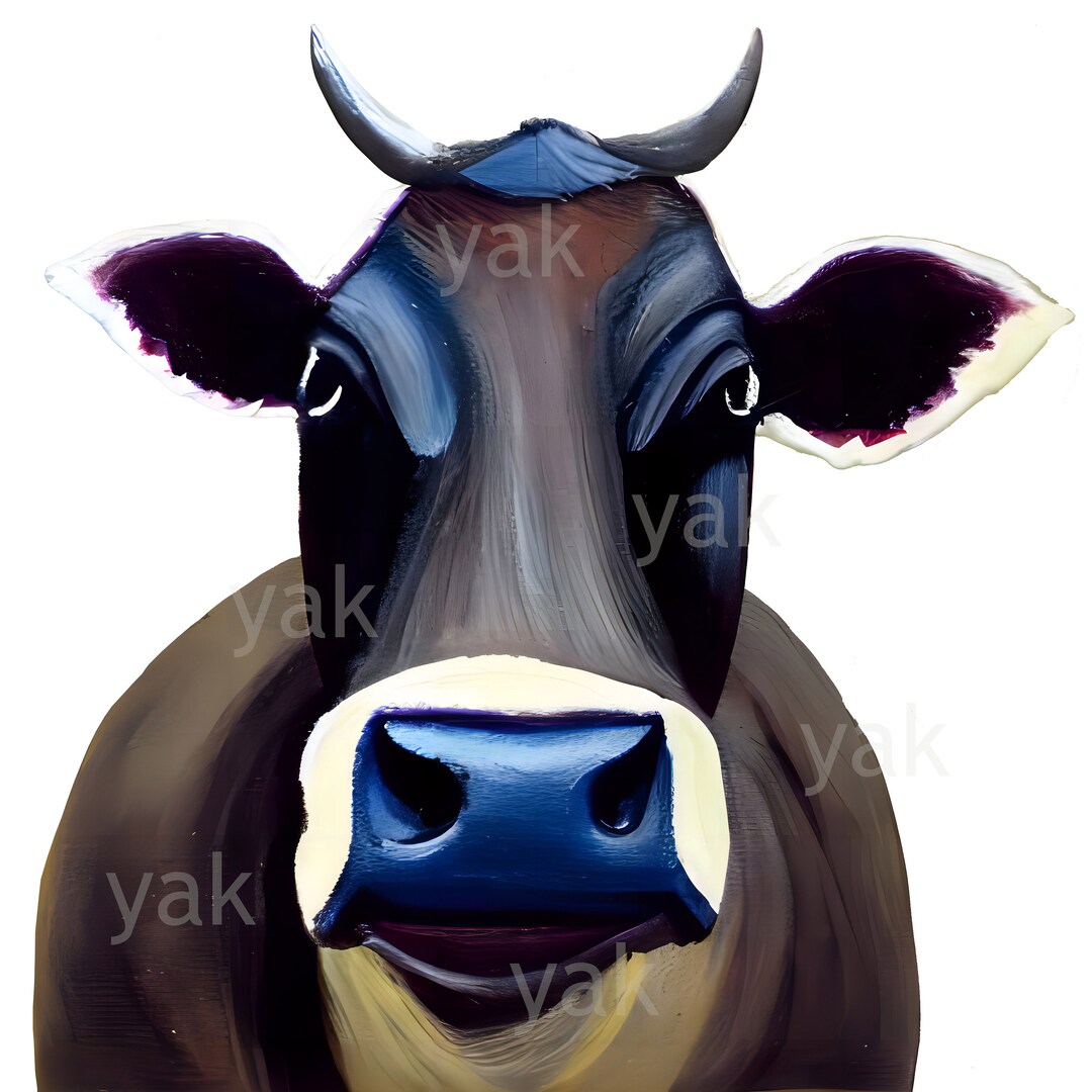 Anime Cartoon Bull Head PNG Instant Digital Download File Decoration HD ...