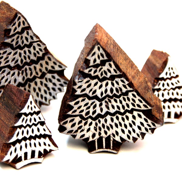 Block Print Tree - Etsy