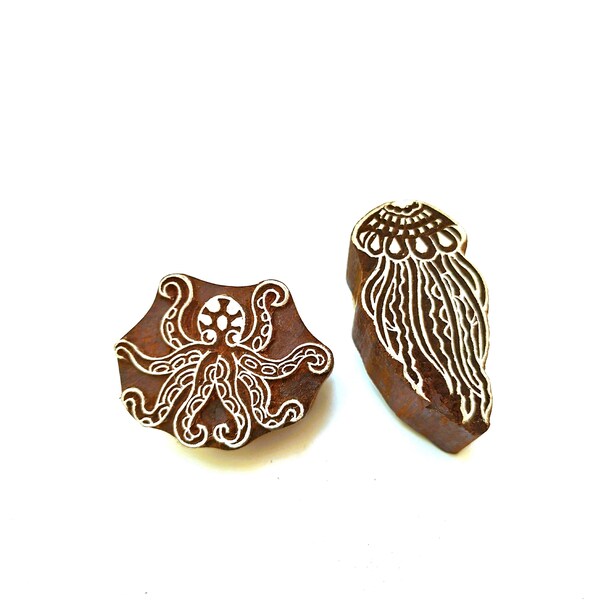 Octopus Stamp - Etsy