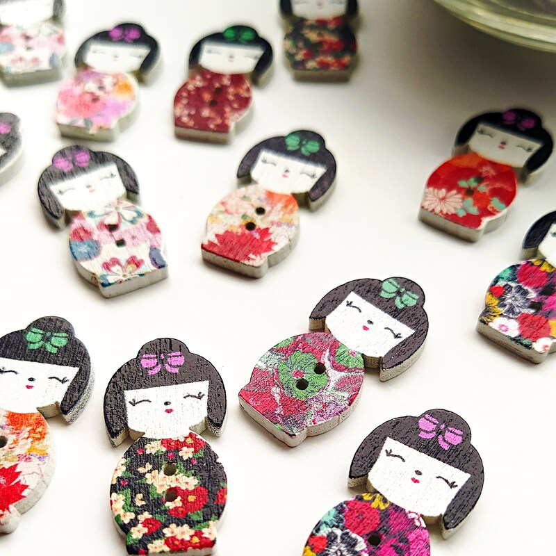 Kimono Buttons - Etsy