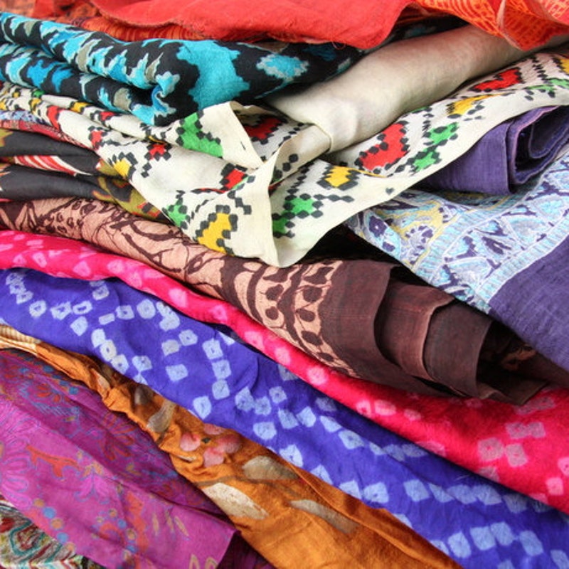 Upcycled Sari - Etsy