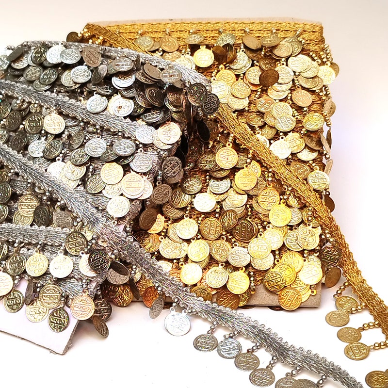 Gold Coin Trim - Etsy