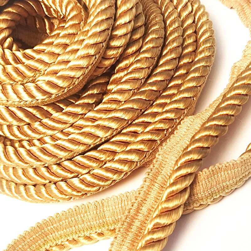 Gold Fabric Trim - Etsy