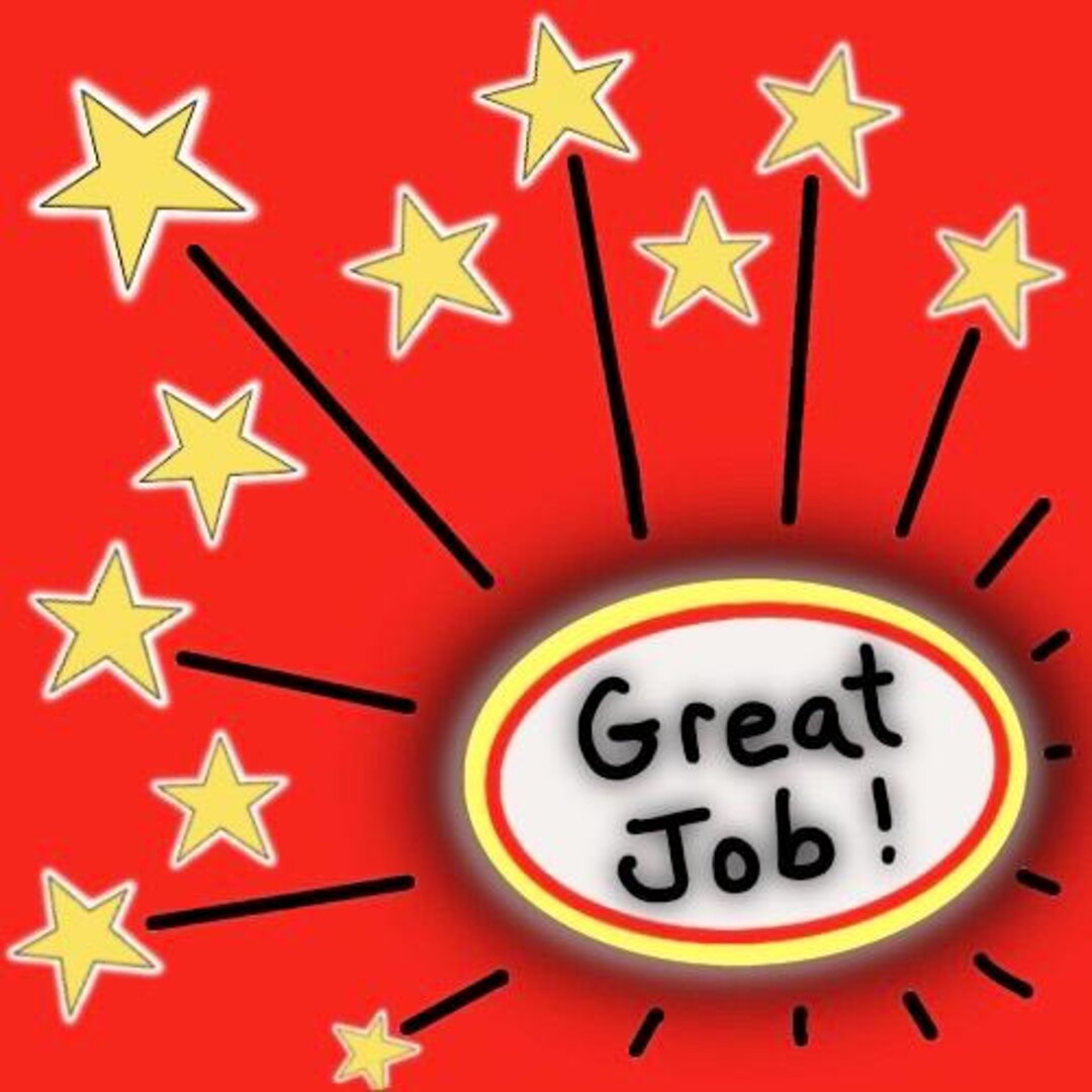 Great Job confetti - Etsy