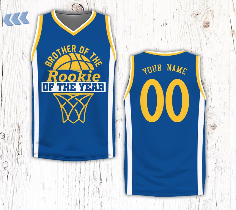 Custom Mommy Daddy of the Rookie of the Year Basketball Jersey ...
