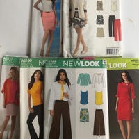 Simplicity 4193 Summer Wardrobe Halter Dress Capri Pants & Skirt Size ...