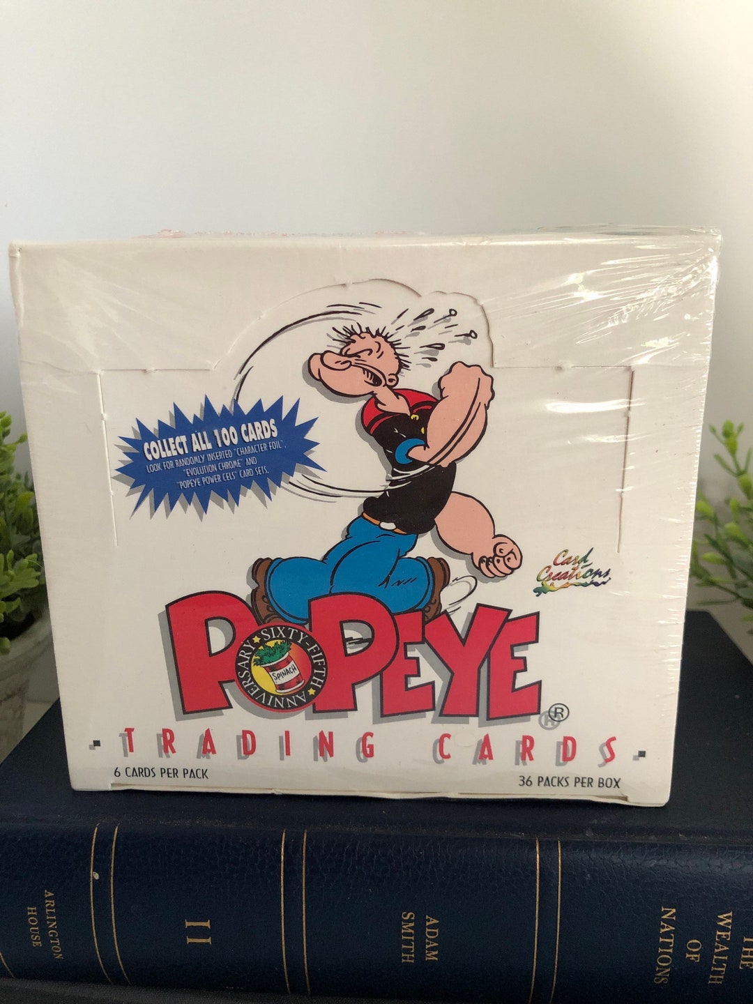 1994 65th Anniversary Popeye Trading Cards. Full Box. - Etsy