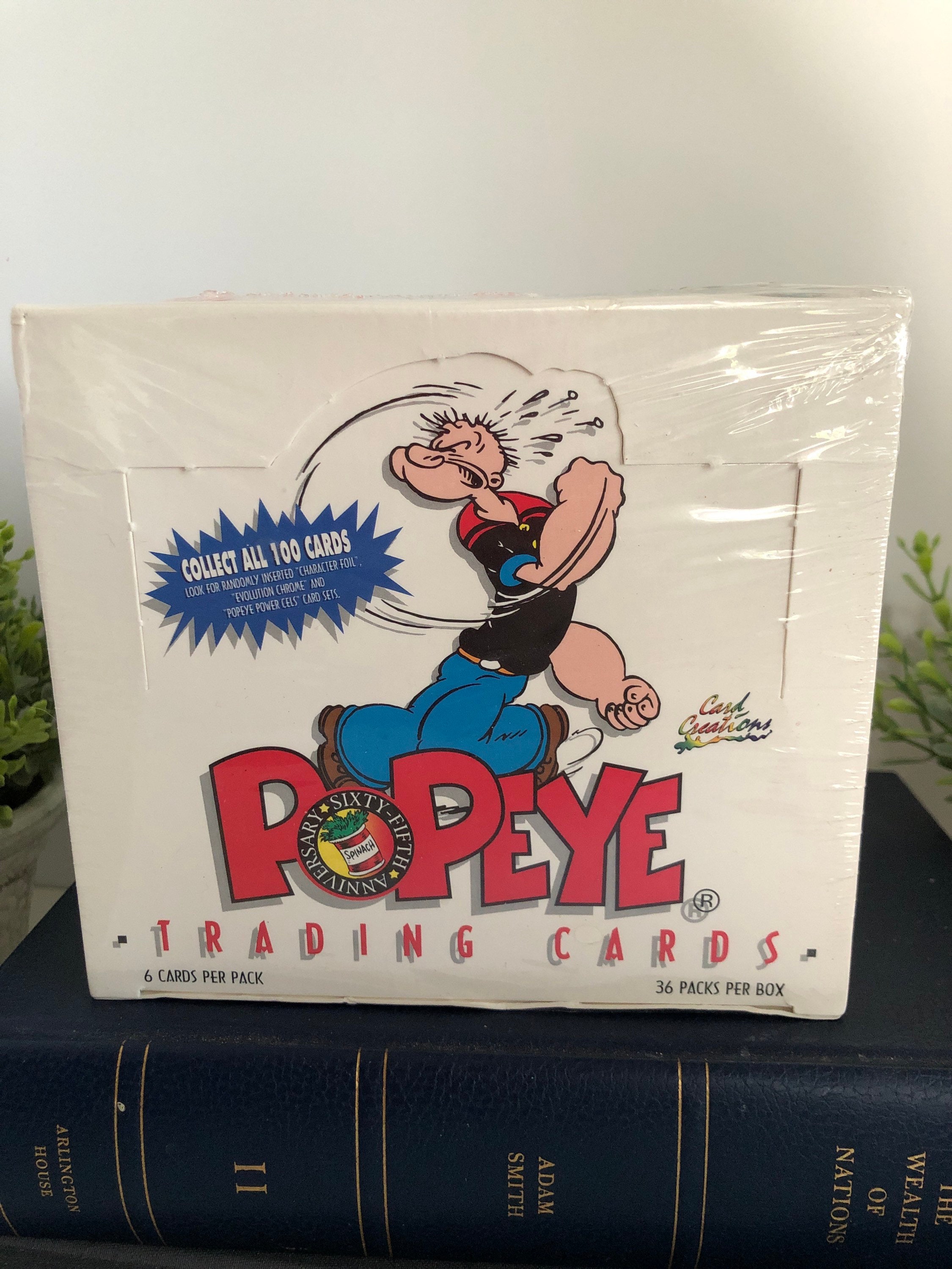 1994 65th Anniversary Popeye Trading Cards. Full Box. - Etsy