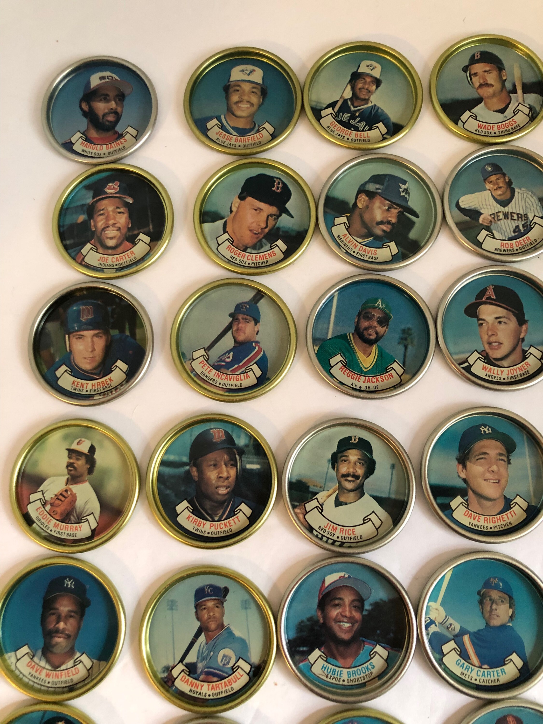 1987 Full Set of 48 Topps Baseball Coins - Etsy