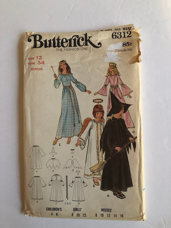 Sewing Sewing & Needlecraft 16 Butterick 6312 Misses Uncut Factory-Fold ...
