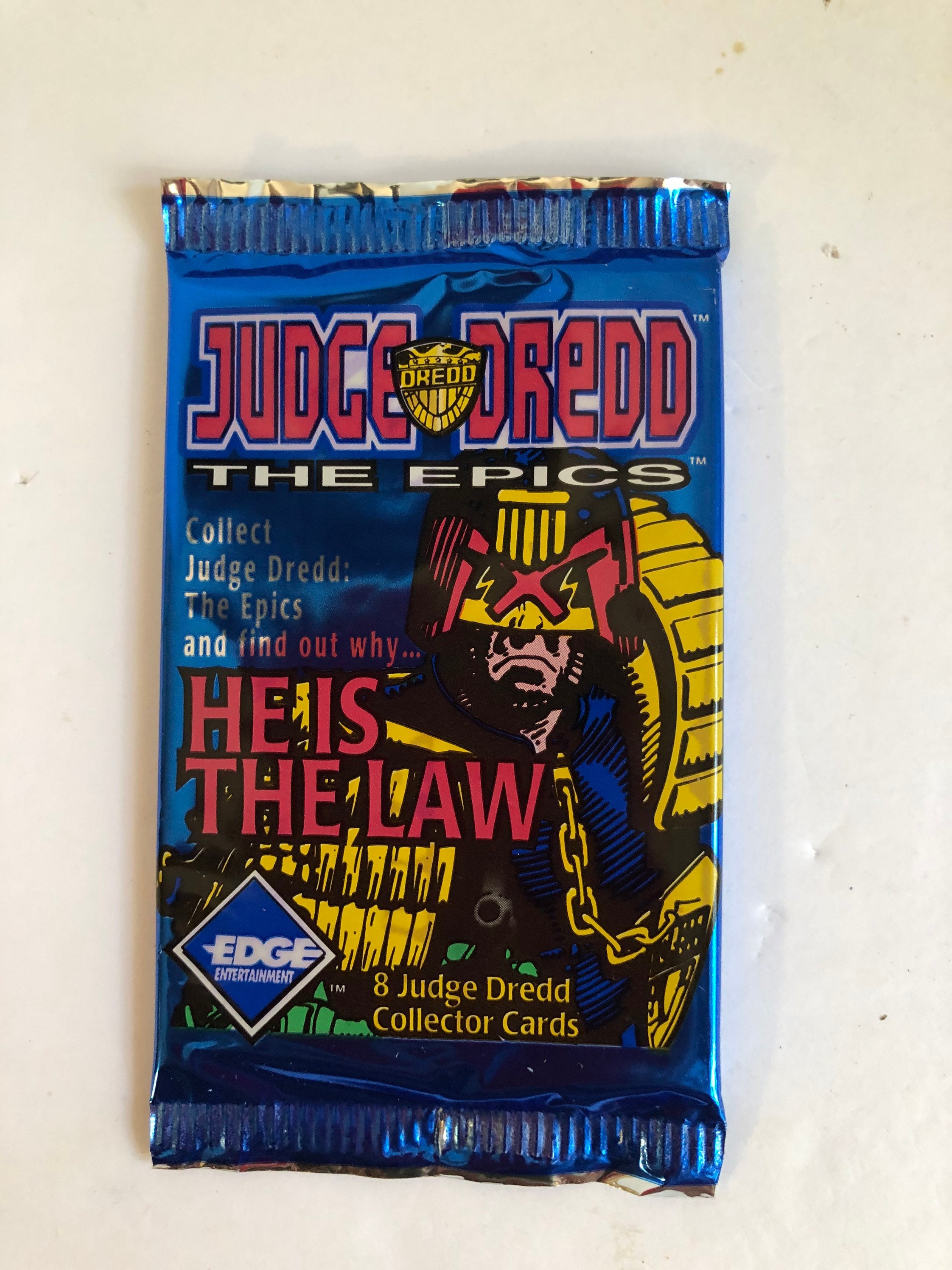 Judge Dredd the Epics Trading Cards Lot of 3 Packs - Etsy UK