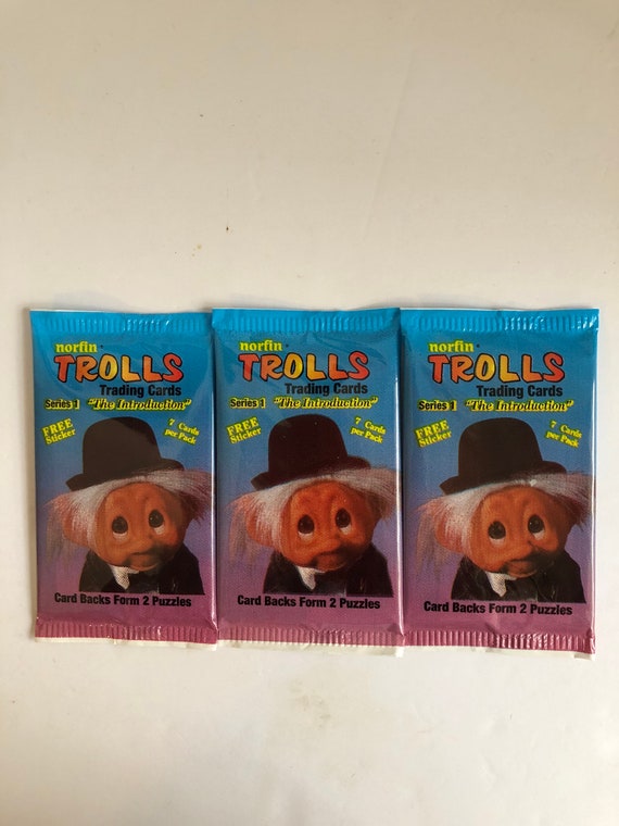 Trolls Trading Cards Lot of 3 Packs Series 1 - Etsy