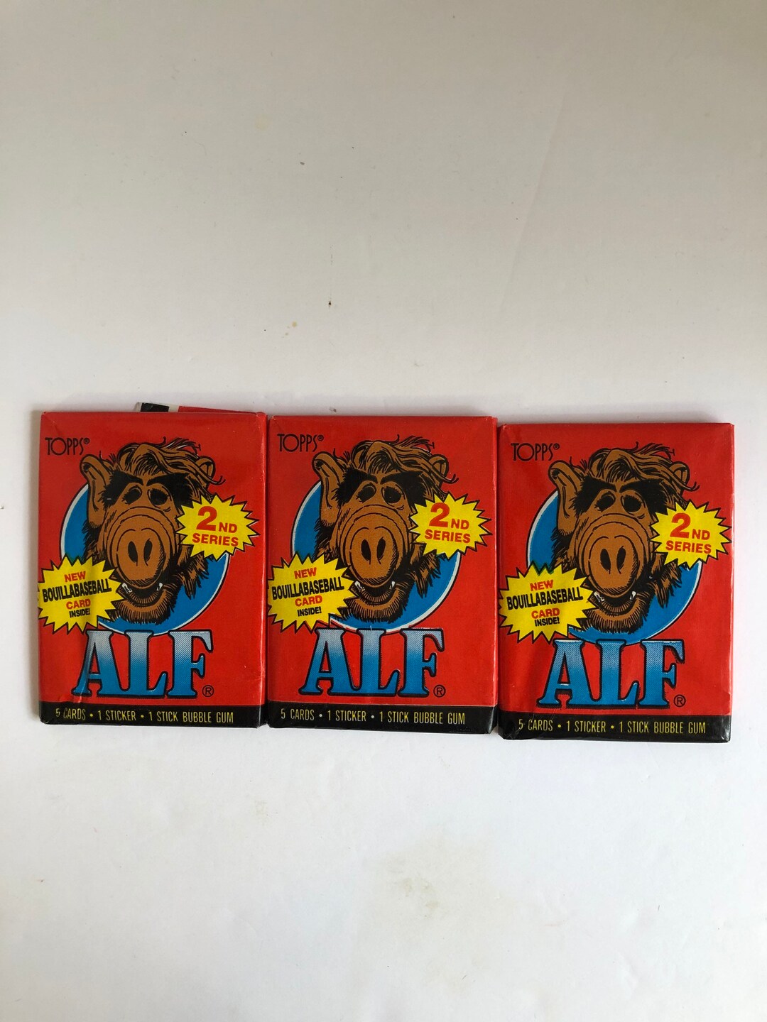 Alf Trading Cards Lot of 3 Packs - Etsy