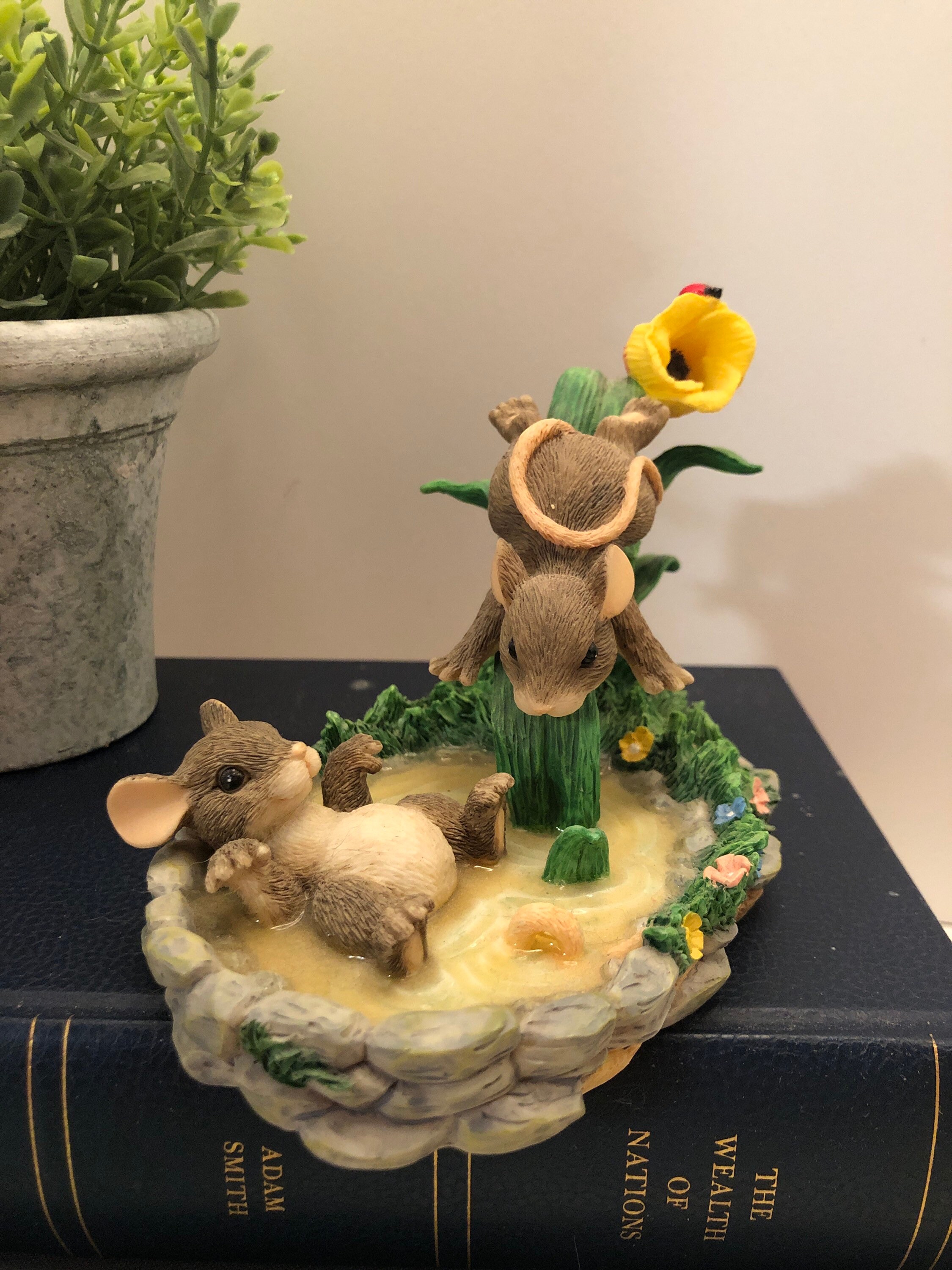 Charming Tales Fitz and Floyd the Waterslide - Etsy