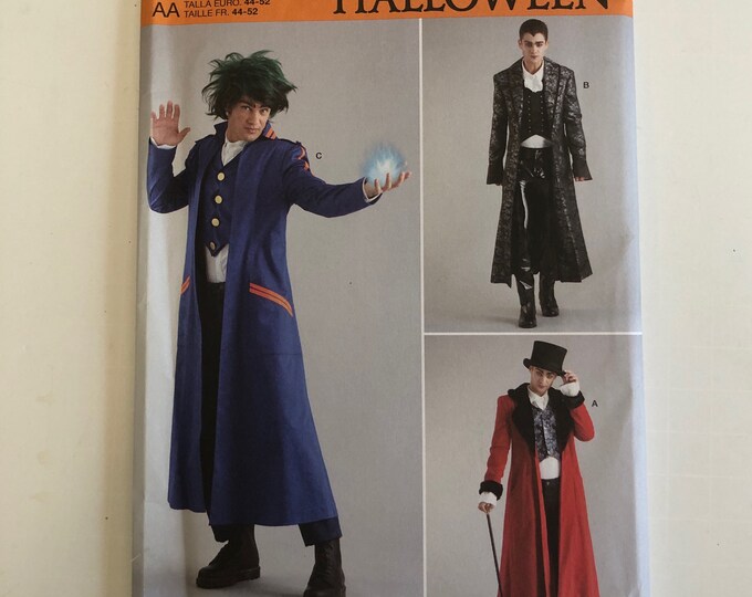 Simplicity 11602/9630 Uncut Costume Pattern. Three Styles of Men’s ...
