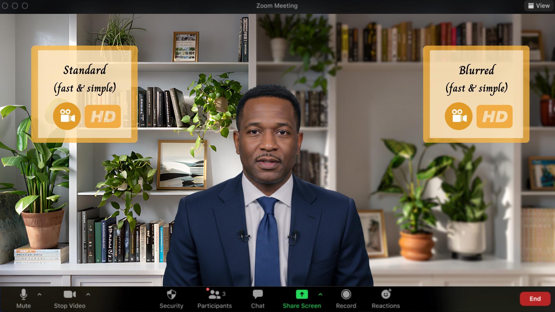 Pack +20 Zoom Backgrounds With Wall Shelves for Office, Virtual Background for Zoom, Animated ...