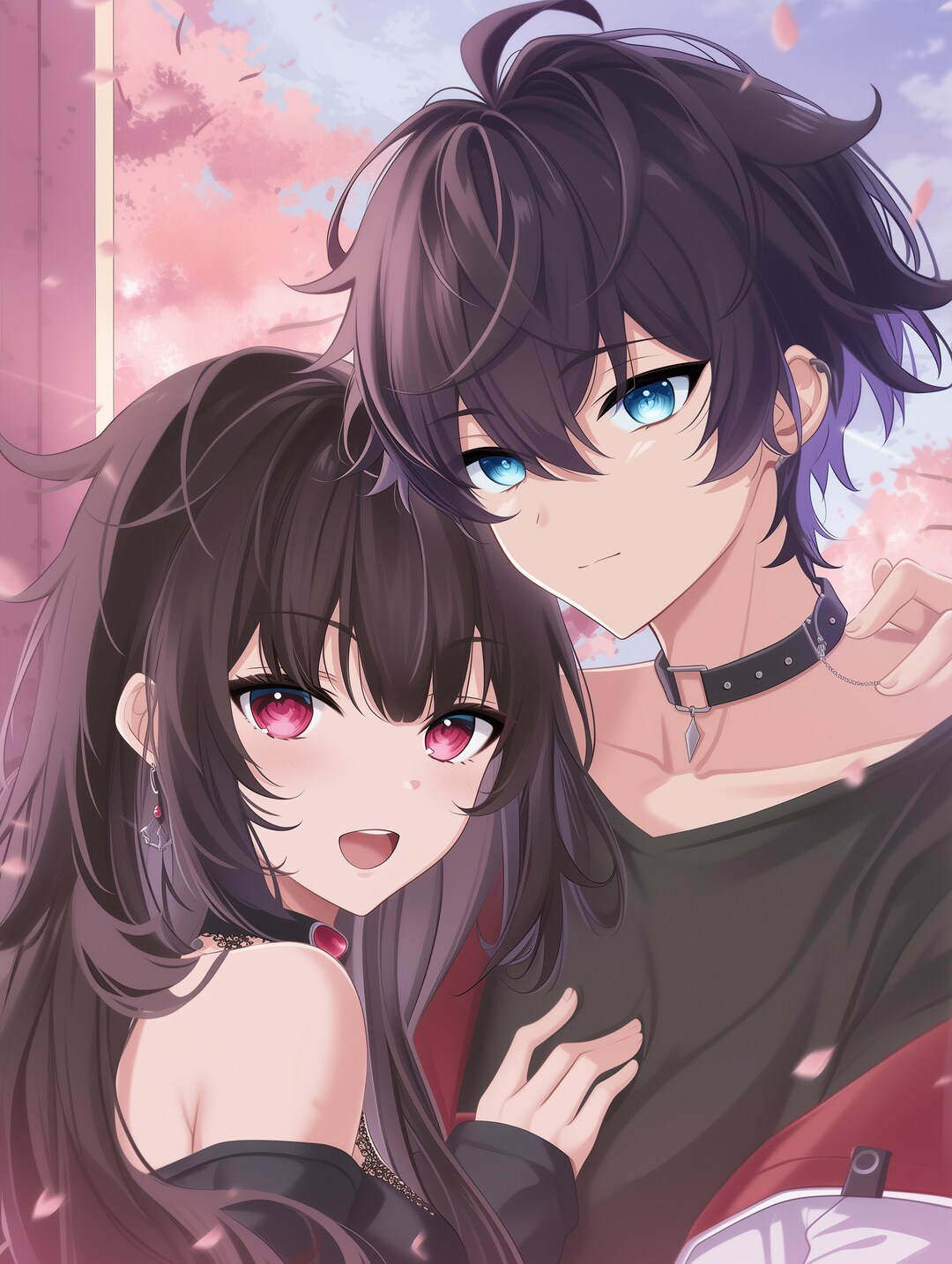 Custom Anime Portrait Cute Cartoon Anime Portrait, Family Portrait ...