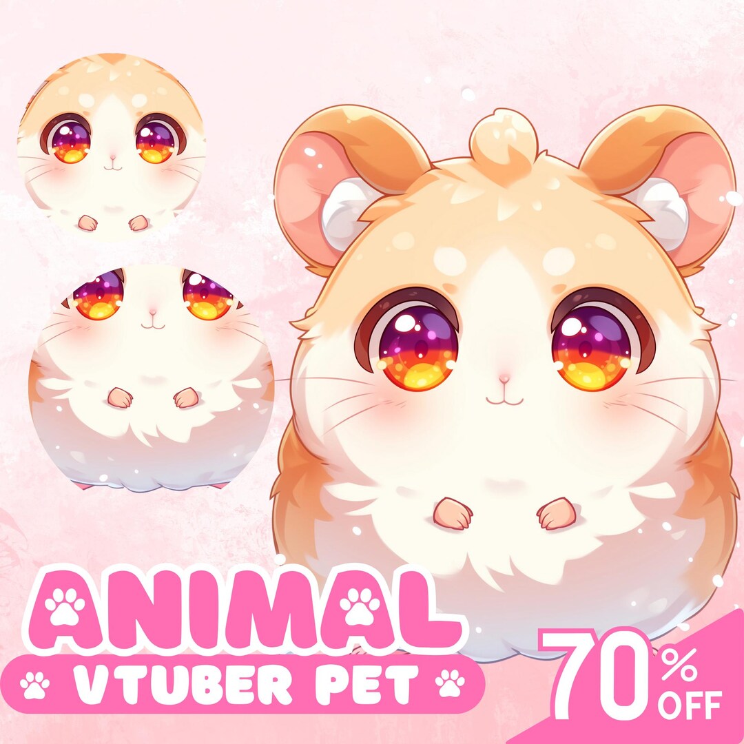 Custom Vtuber Avatar, Vtuber Pet, Pet Vtuber Model, Animal Vtuber ...