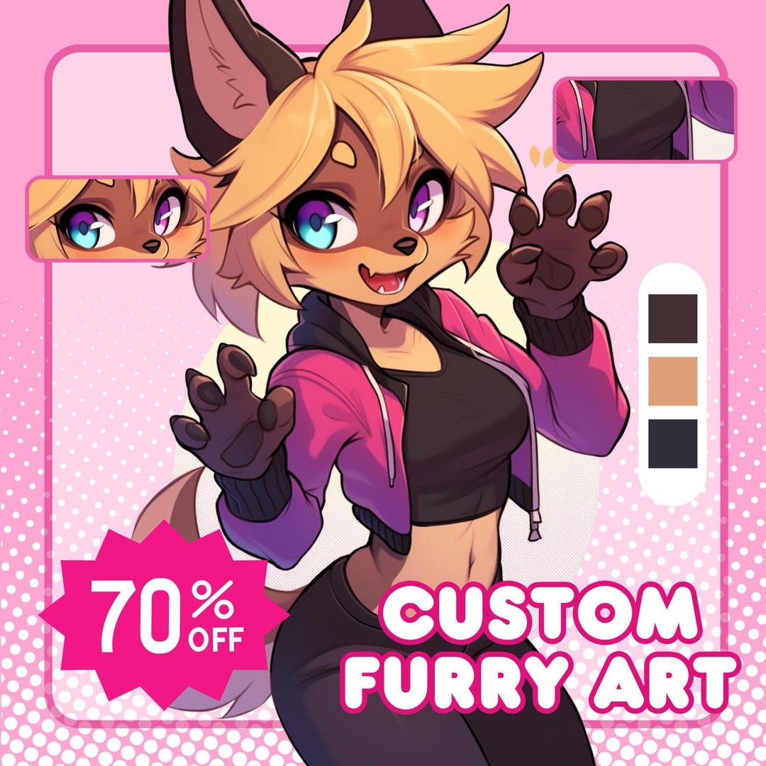 Furry Art Commission | Fursona Commission, Anime Furry, Custom Pfp ...