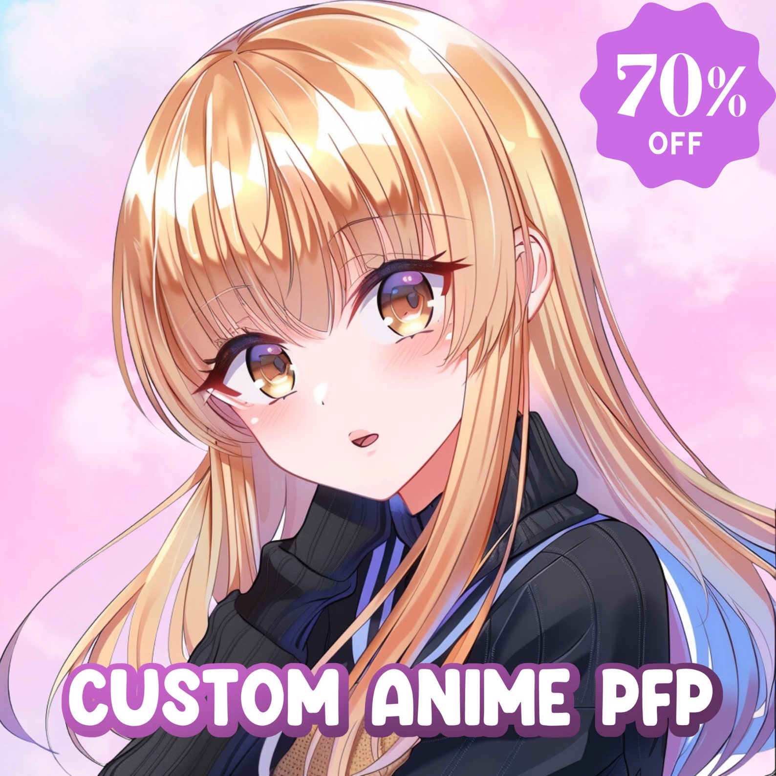 Custom Pfp Anime Anime Commission, Anime Illustrations, Anime Portrait ...