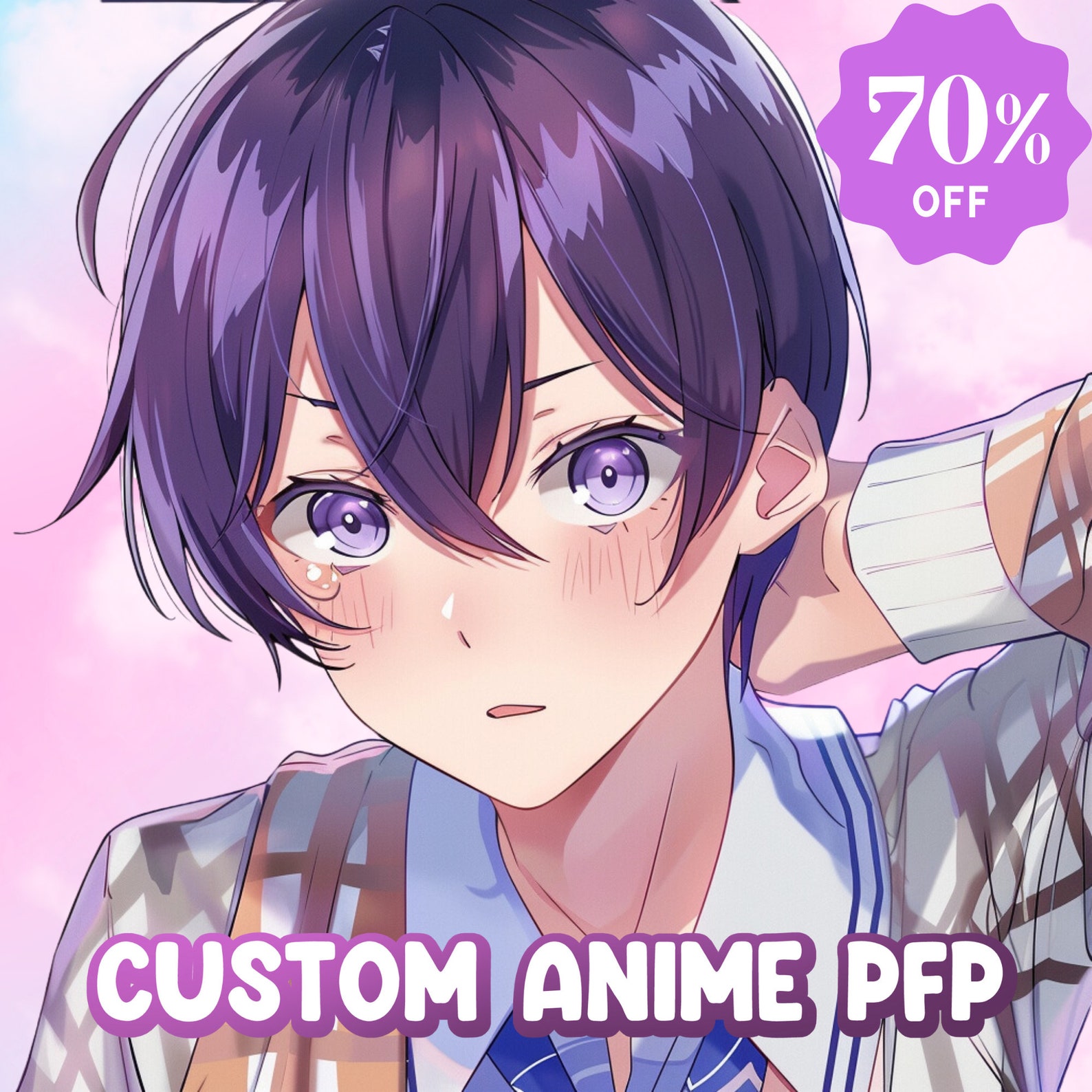 Custom Pfp Anime Anime Commission, Anime Illustrations, Anime Portrait ...