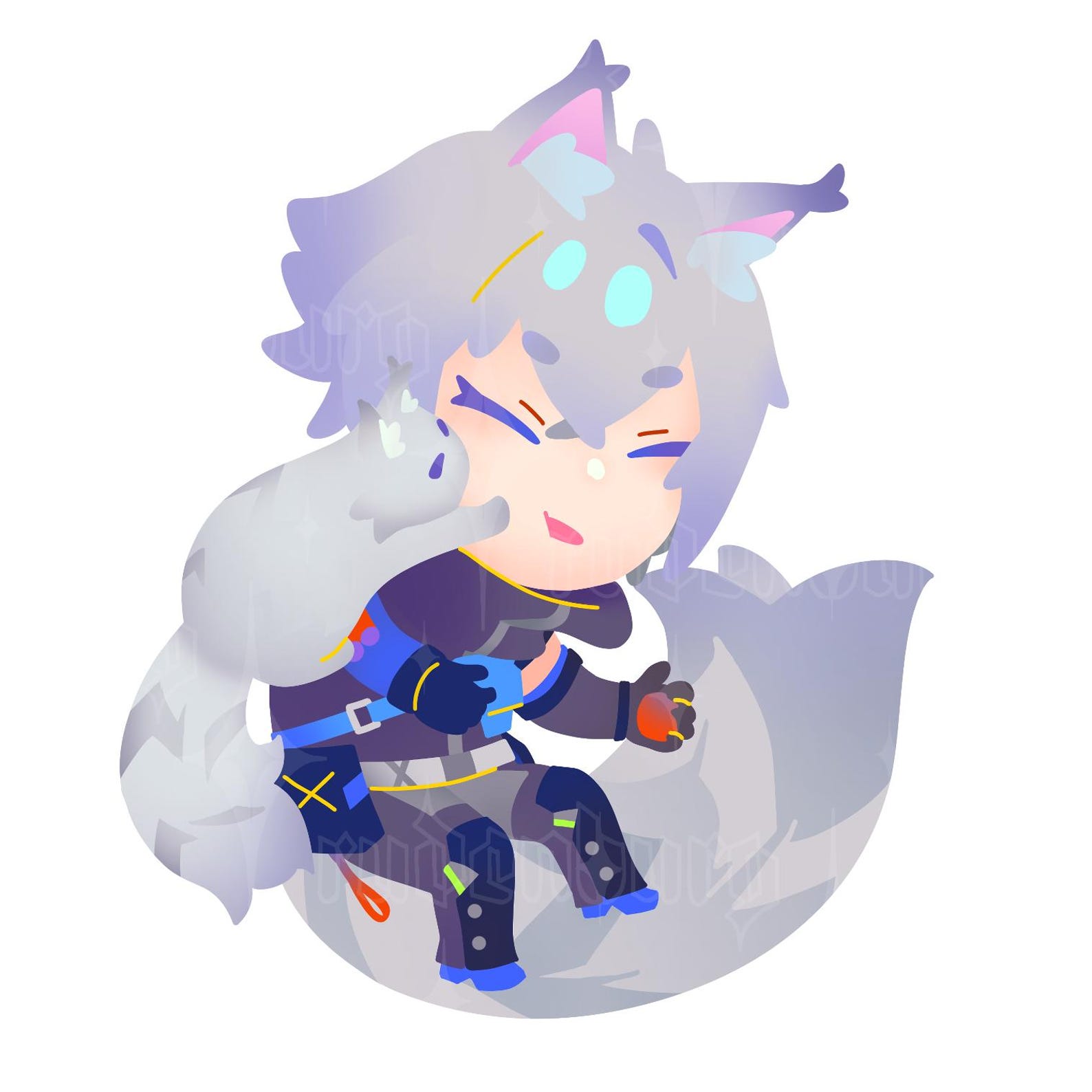 Zenless Zone Zero - Seth Acrylic Charm - Etsy