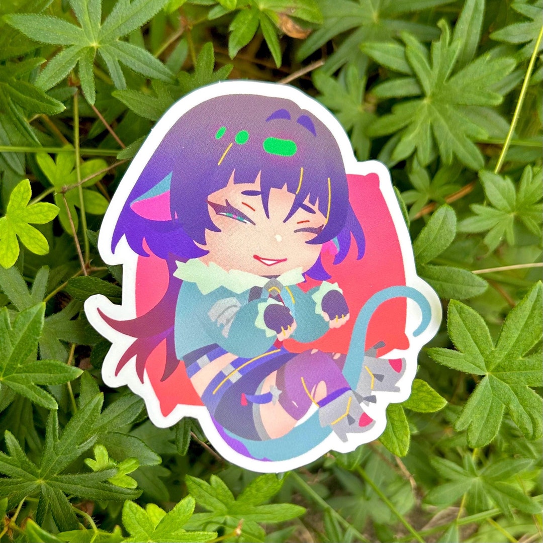 Zenless Zone Zero - Jane Doe Holo Matte Sticker - Etsy