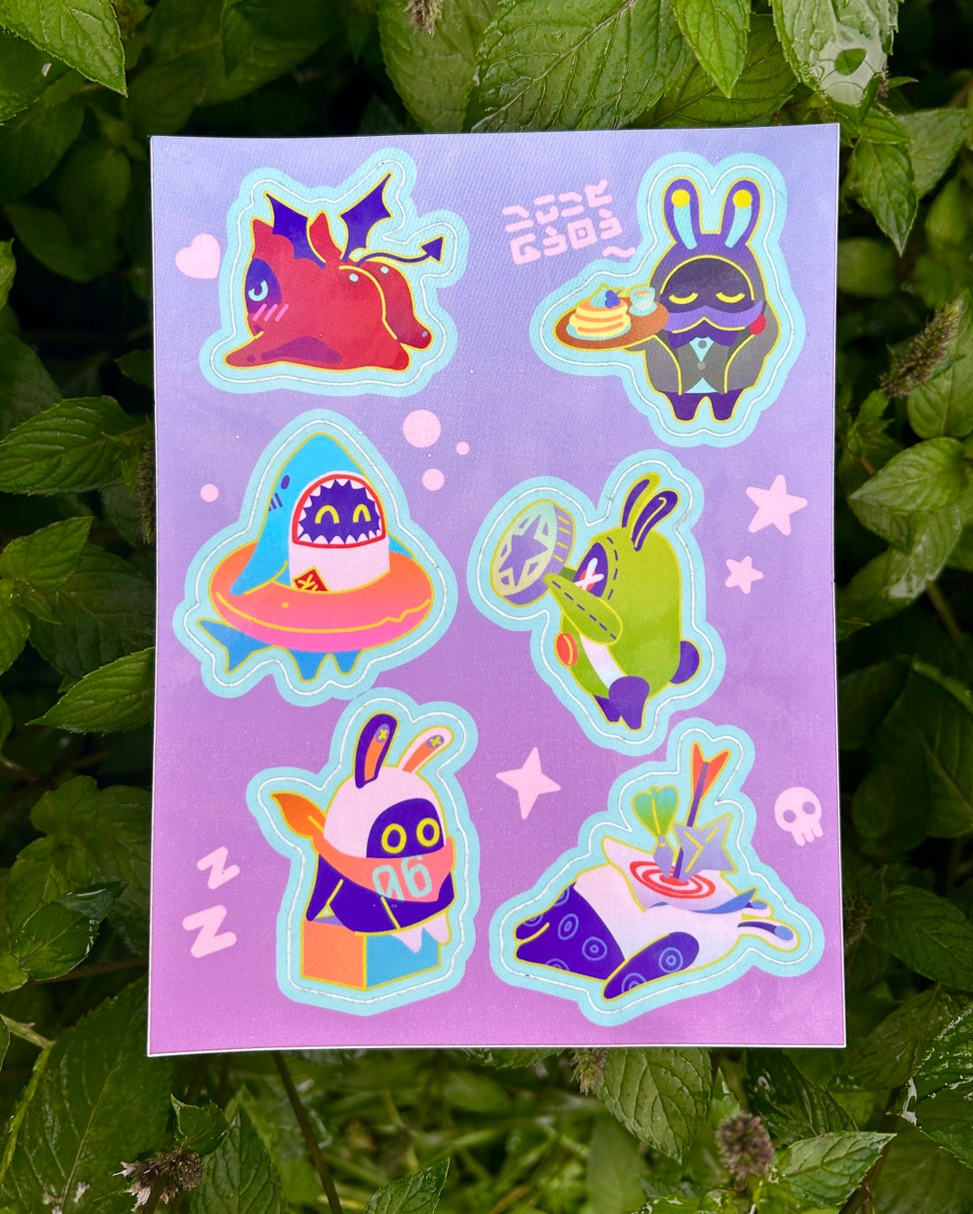 Zenless Zone Zero Bangboo Sticker Sheet - Etsy