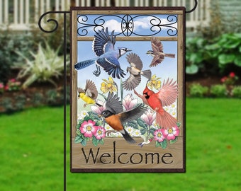 Garden Flag Svg | Etsy Canada