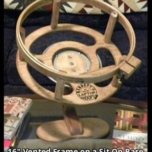 Barnett's Laptop Hoops "vented" Lap Frame With Bean Bag or Sit-on Base ...