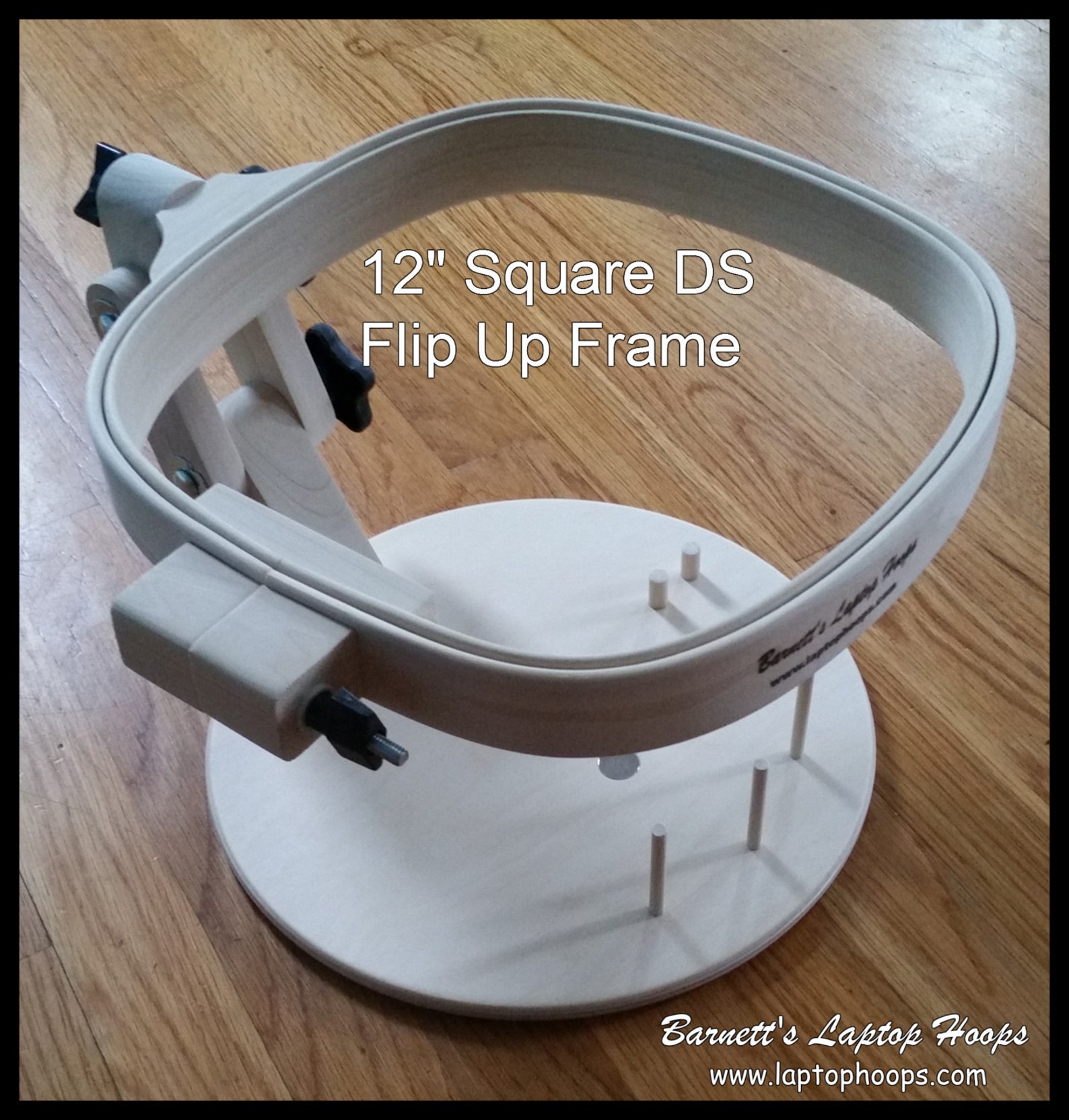 Diane's Special Flip-up Cross Stitch or Punchneedle Frame / Hoop 8",10 ...