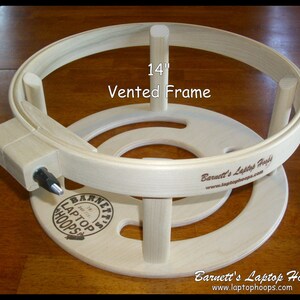 Barnett's Laptop Hoops "vented" Lap Frame With Bean Bag or Sit-on Base ...