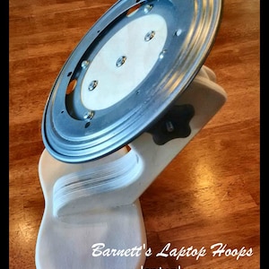 Barnett's Laptop Hoops Sit on Base for Hand Quilting Lap Frames - Etsy