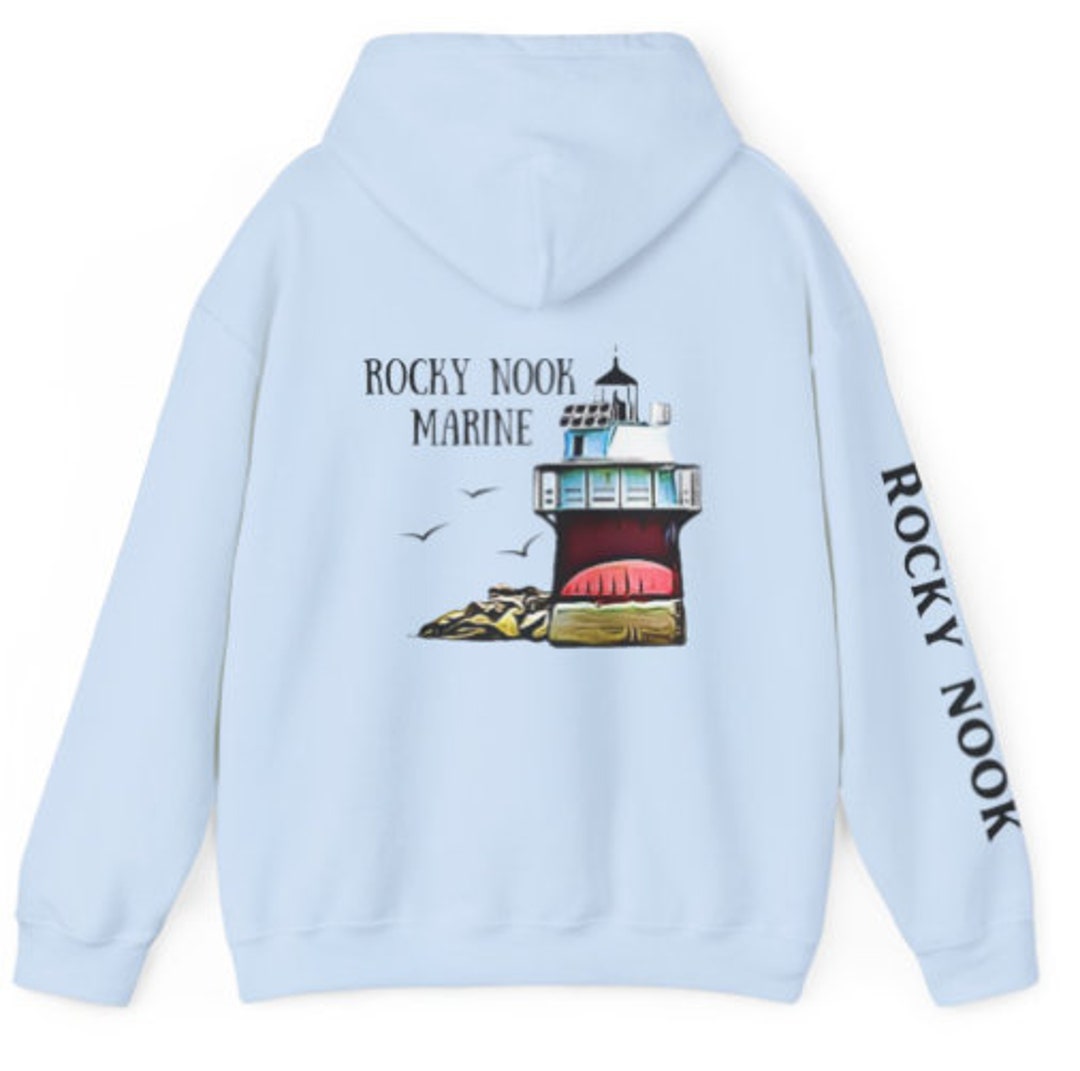 The Rocky Nook Marine Unisex Heavy Blend Hooded Sweatshirt With Bug ...