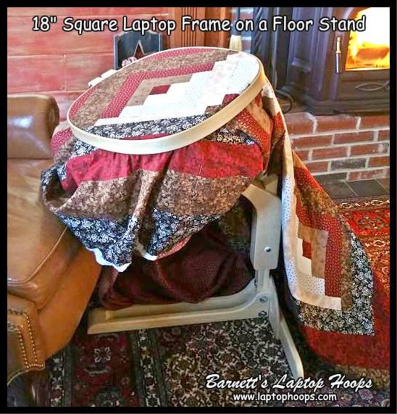 Barnett's Laptop Hoops - Original Design With Square Hoop 18" for Hand ...