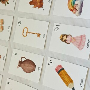 Printable Alphabet Flashcards | Montessori Cards | Homeschool Learning ...