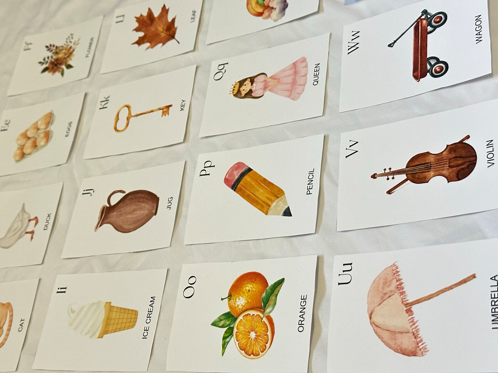 Printable Alphabet Flashcards | Montessori Cards | Homeschool Learning ...