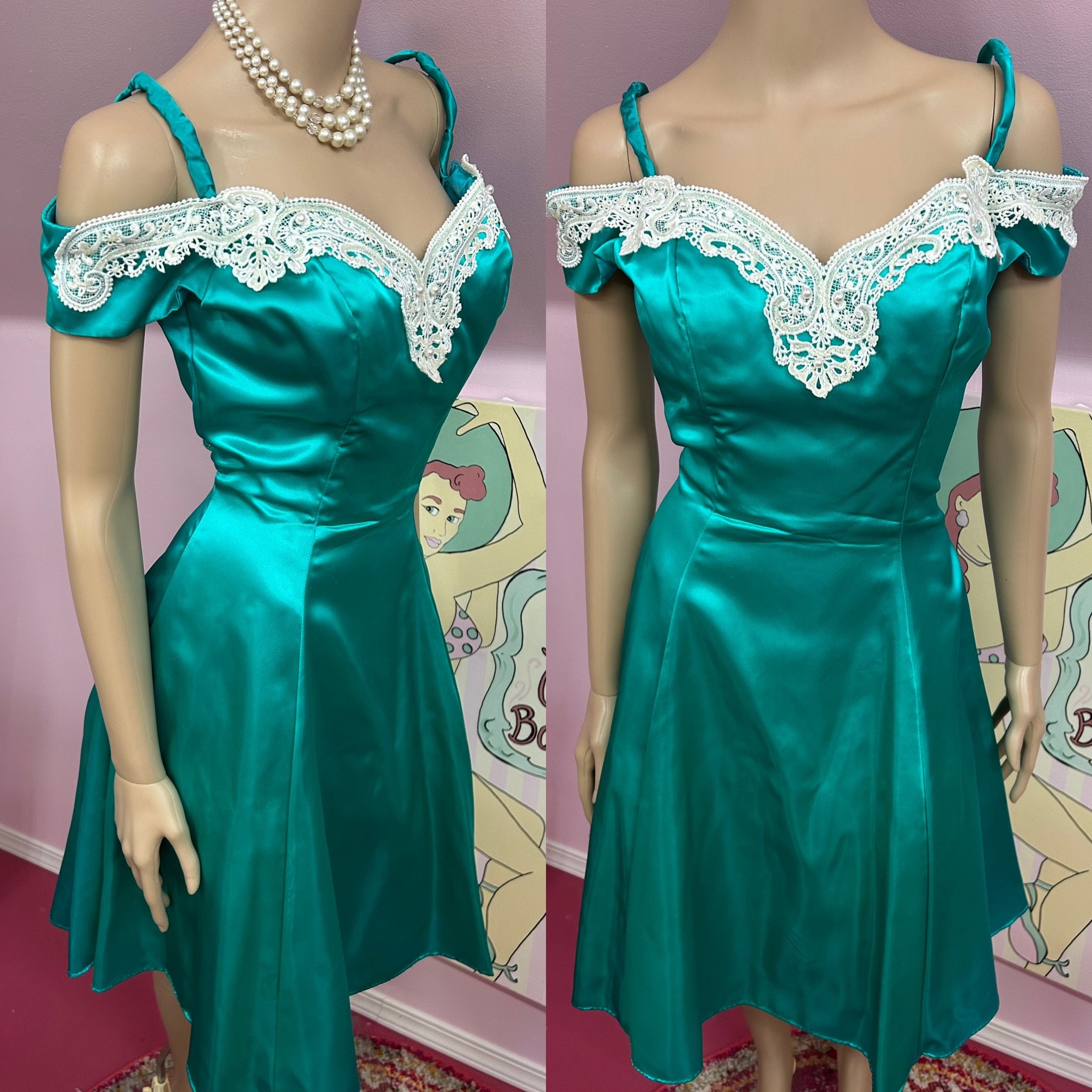 1980s Vintage Prom Dresses