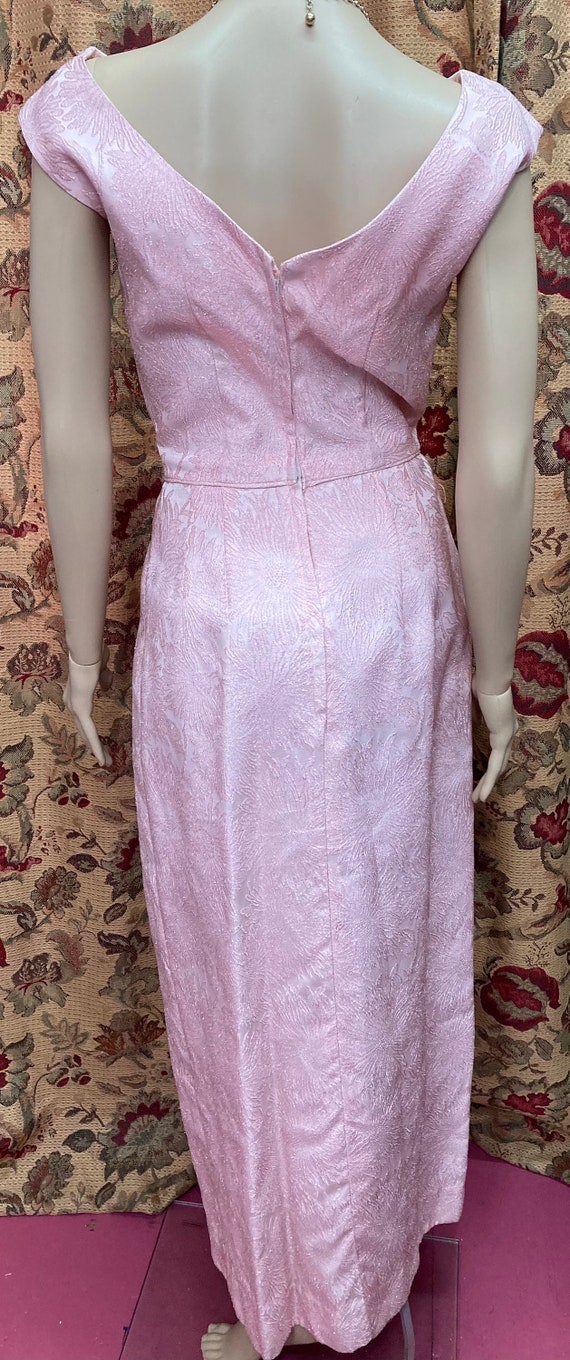 Lovely Vintage 60s Pink Dress.60s Gown.Long Dress. Pi… - Gem
