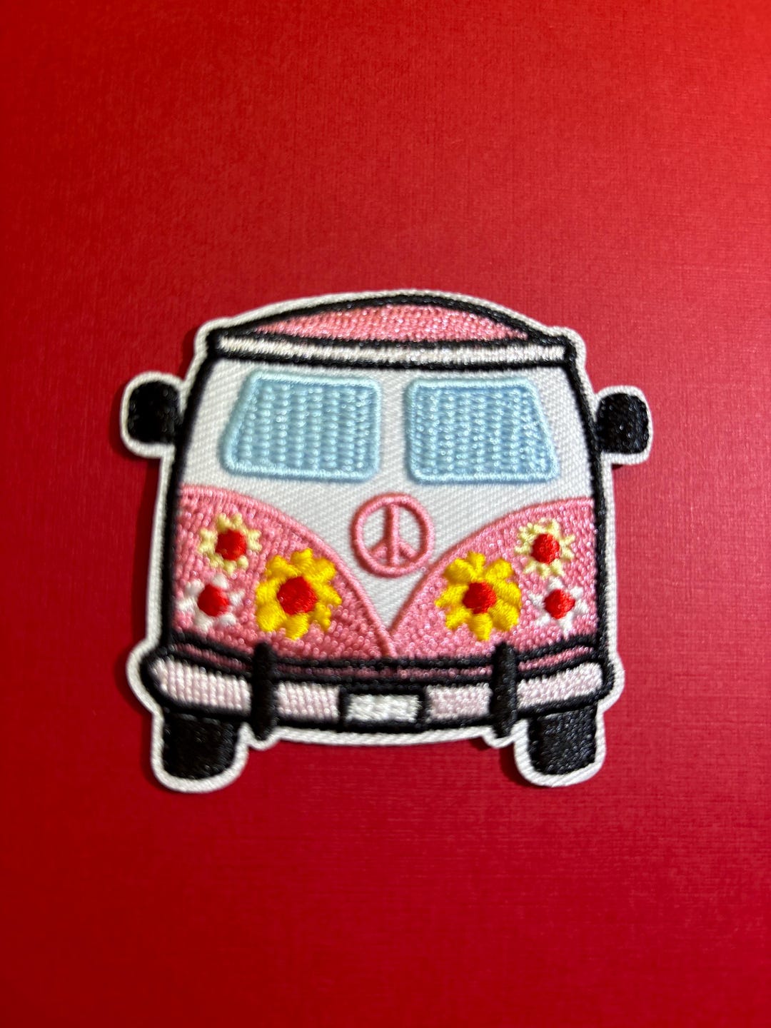 1 PC Embroidered 1970s VW Bus on Patch for Clothes, Cute and Funny ...