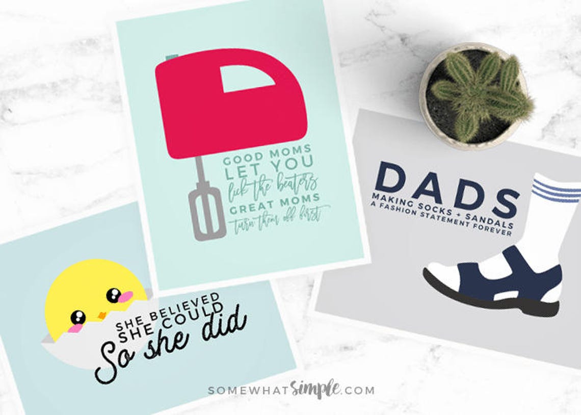 Colorful Icons Printable Pack - Etsy