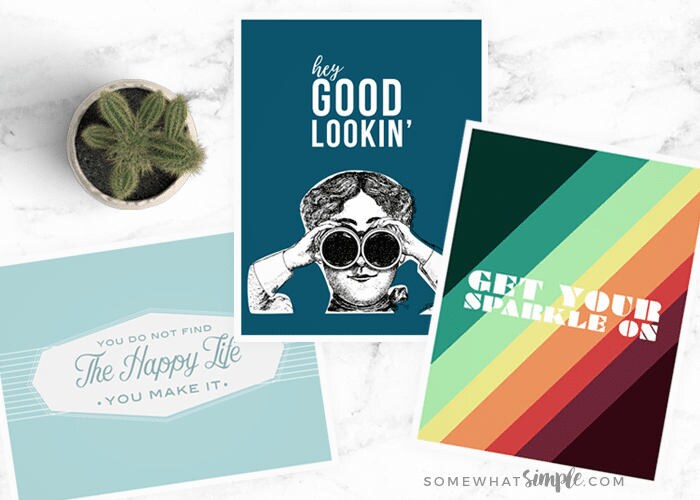 Retro Vintage Printable Pack - Etsy