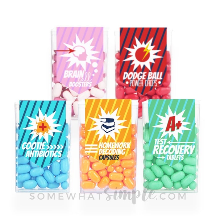 Back to School Tic Tac Labels - Etsy