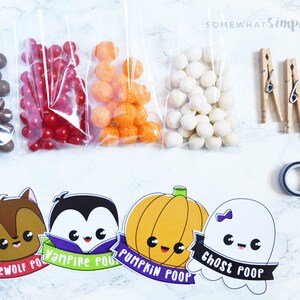 Halloween Treat Bag Toppers - Etsy