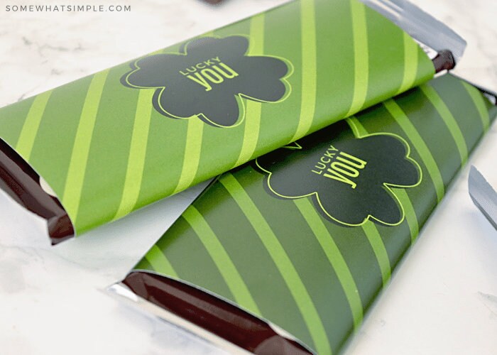 St Patrick's Day Candy Bar Wrapper Labels - Etsy