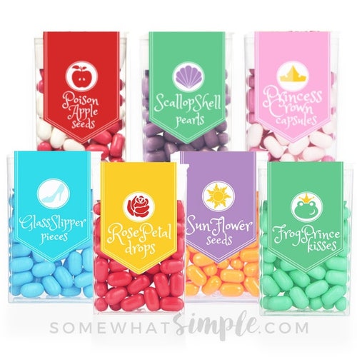 Christmas Tic Tac Labels | Etsy