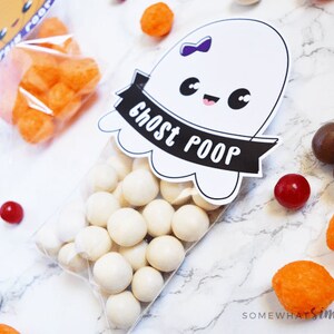 Halloween Treat Bag Toppers - Etsy